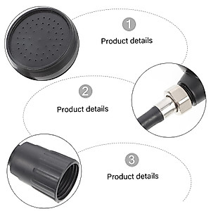 FOMIYES Shower Head Handheld Shower Hose Portable Dishwasher Hose Hair Salon Sink Shower Head Sink Replacement Sprinkler Head Sink Sprayer Hose High-pressure Shower Head Barber Shower Head