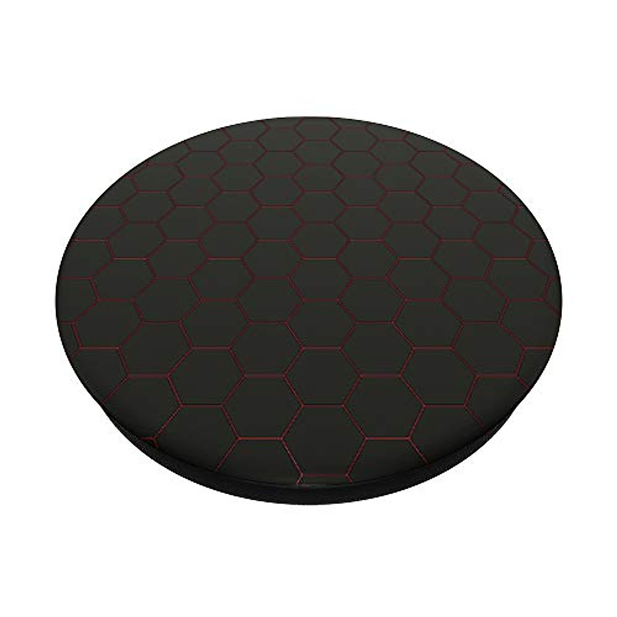 Cool Red and Black Cell Phone Button Holder Pop Out Knob PopSockets Swappable PopGrip