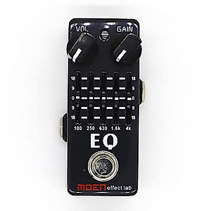 MOEN Electric Guitar Effect Pedal EQ Equalizer Can Be Used to Change the Tone of The Guitar