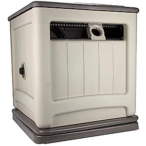 Suncast Swivel Hose Reel Storage Hideaway w/Smart Trak Hose Guide & Bin (2 Pack)