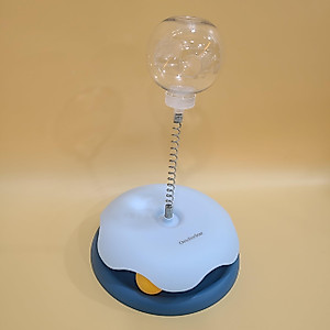 OctoberStar Toys for Domestic Pets, Cat Toys for Indoor Cats, Toy for Pets, Cat Ball Track with Interactive Cat Feeder Toys,Leakage Food Ball, Roller Track Balls