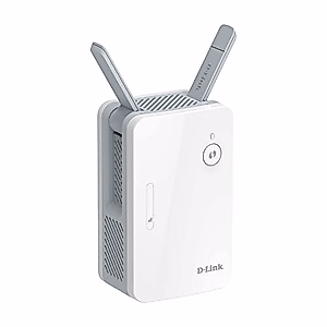 D-Link E15 Eagle Pro AI Mesh WiFi 6 Range Extender AX1500, Repeater and Signal Booster for Home Wireless Internet Network, Wall Plug In