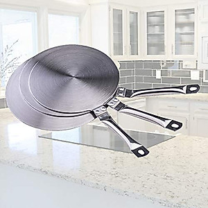 YZJSSL Cooker Heat Diffuser Induction Plate Thermal Board Adapter Converter -19.4cm