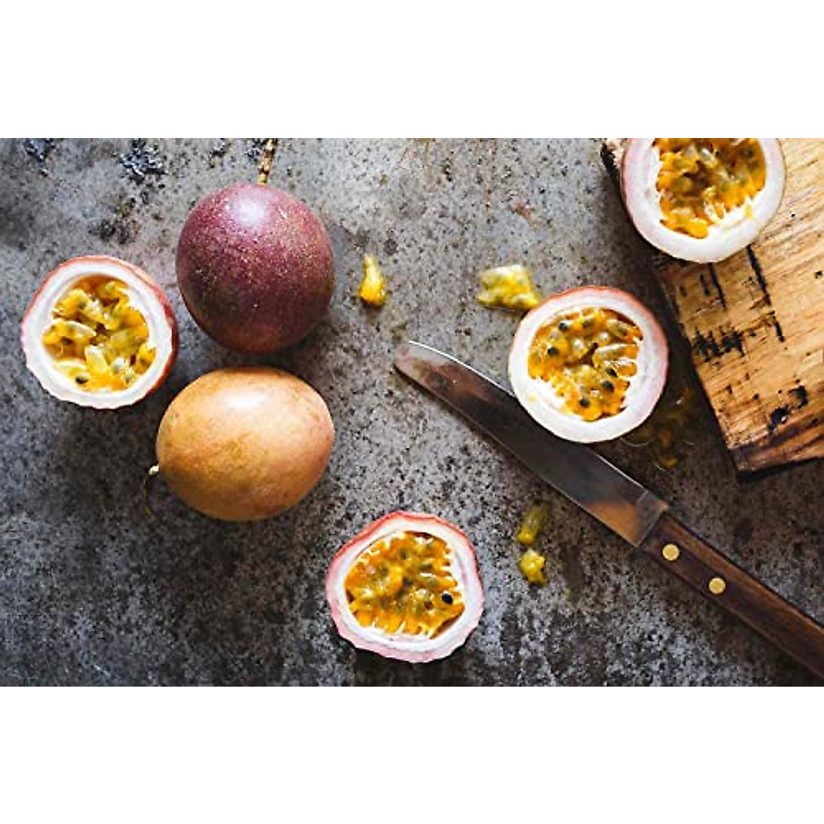 Gaea's Blessing Seeds - Passion Fruit Seeds - Heirloom Non-GMO Seeds with Easy to Follow Instructions - Passiflora edulis 90% Germination Rate