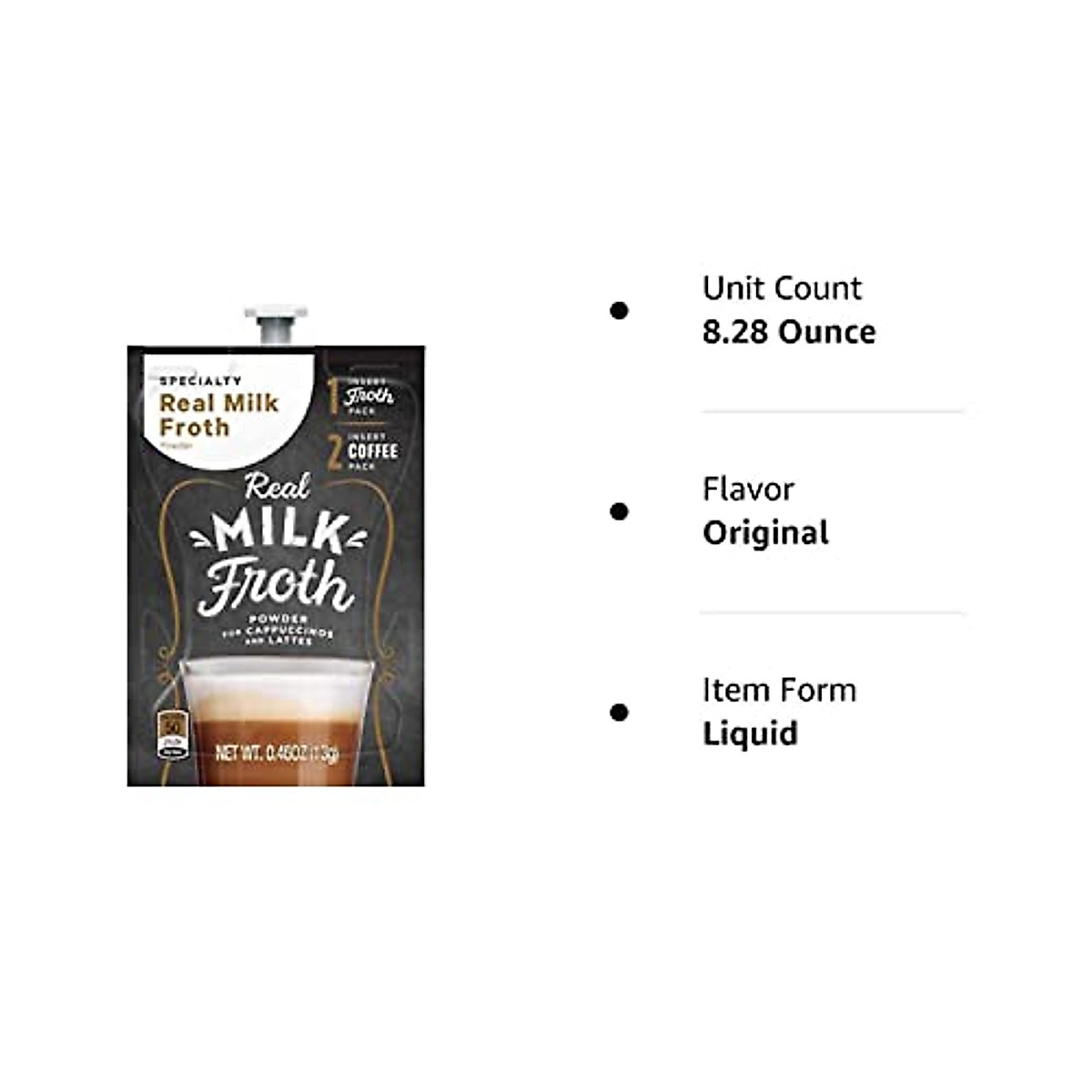 Mars Flavia Alterra Real Milk Froth, Original, 18 Count (Formerly Fabulous Froth)