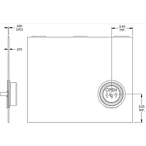 Lippert Replacement RV Screen Door Slider Panel with Push-Down Knob Opener, No Assembly, Easy Installation, Made from Durable Plastic - 239061, White