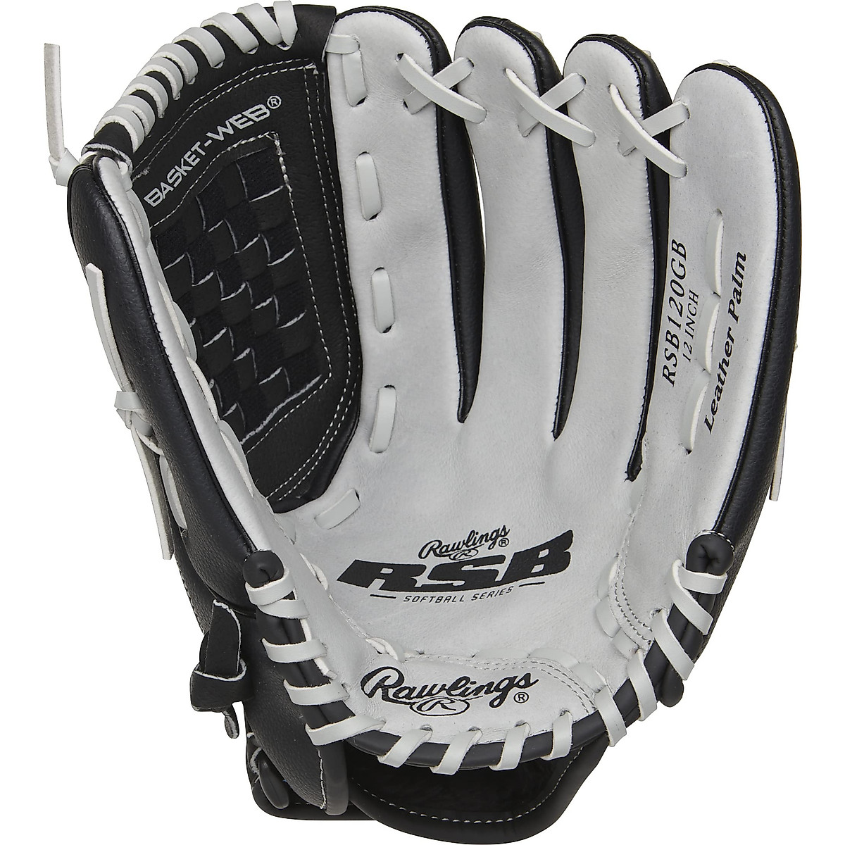 Rawlings | RSB Slowpitch Softball Glove | Left Hand Throw | 12" - Basket Web