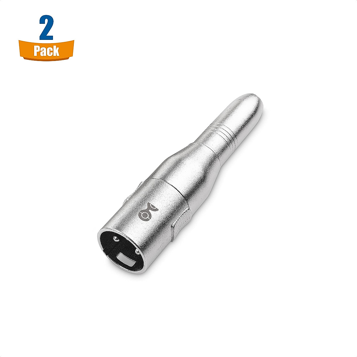 Cable Matters 2-Pack XLR to 1/4 Adapter (1/4 to XLR Adapter)