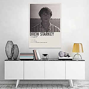 LJC3DFGRGH DREW STARKEY DREW STARKEY Canvas Poster Wall Art Decor Print Picture Paintings for Living Room Bedroom Decoration Unframe-style12x18inch(30x45cm)