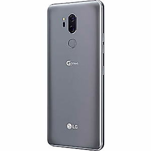LG G7 ThinQ | 64GB, 4GB RAM | 6.1" QHD+ FullVision display | Snapdragon 845 | Android 9.0 Pie | Dual 16MP Rear Camera | PLATINUM GREY | T-Mobile Unlocked