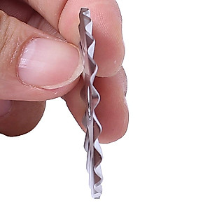 AUTOTOOLHOME 10pc 45mm Pinking Blades Rotary Cutter Pink Knife Refill Blade for Cloth Fabric Portable Paper Trimmer Sewing Tools