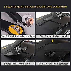 DAPAO 32 Inch UHD 2K Monitor - Ultra HD 2560x1440, 1ms - HDMI, DisplayPort