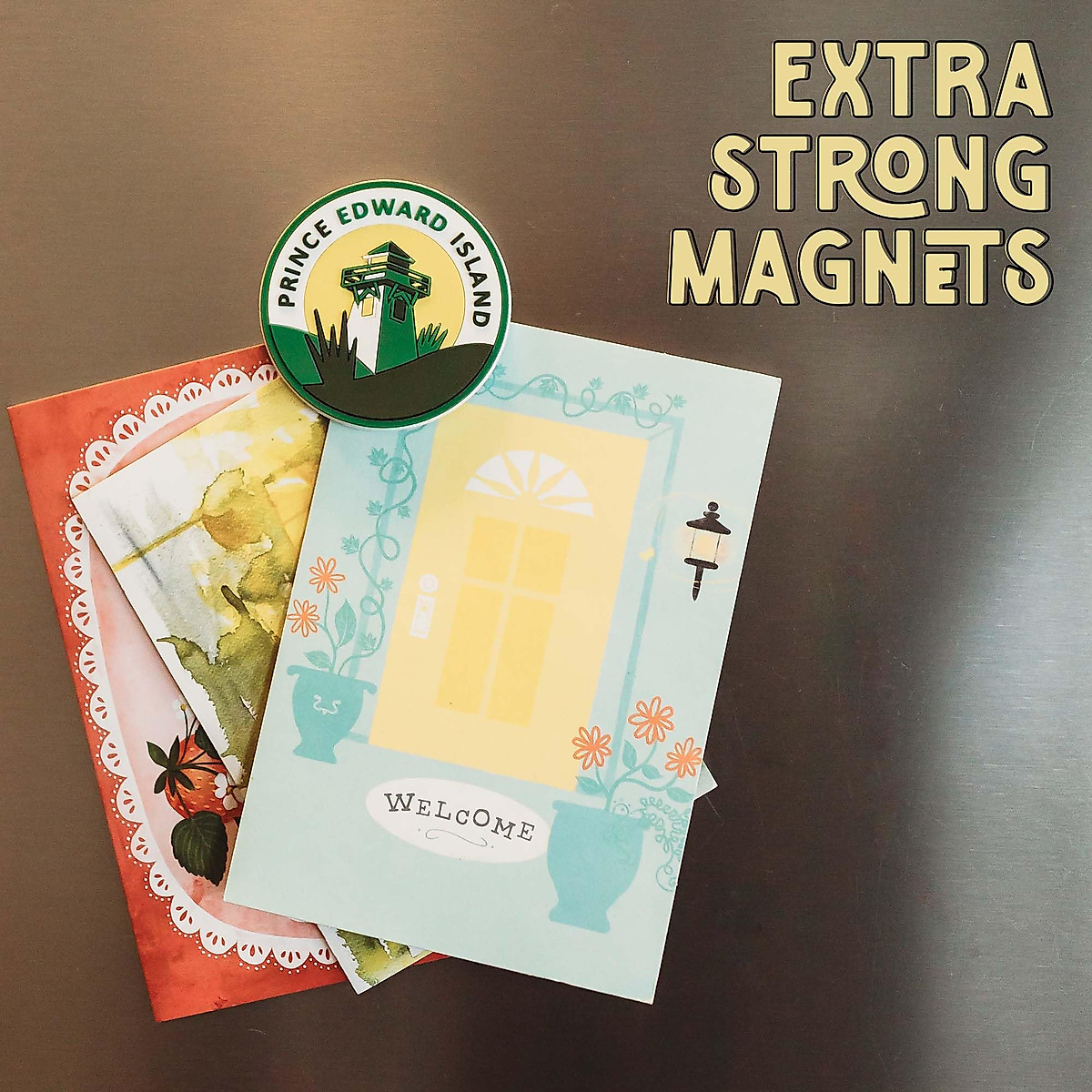 Vagabond Heart Chicago Illinois PVC Fridge Magnet - Chicago Bean Souvenir