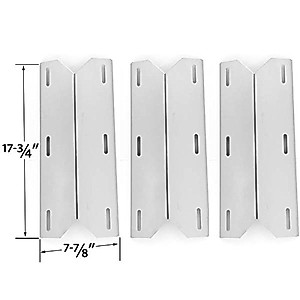 Grill Parts Zone Jenn Air 720-0163 Kit Includes Cast Burners, Heat Shields and Solid Stainless Grates