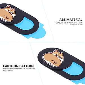 Mobestech 18 Pcs Cover Webcam Cover Slide Privacy Cover Webcam Lens Cover Laptop