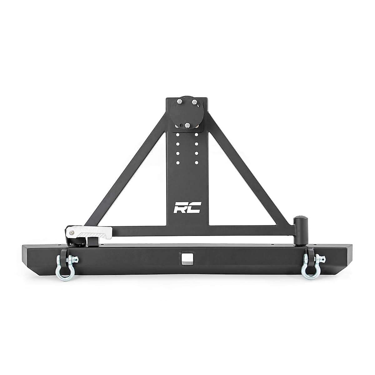 Rough Country Rear Bumper w/Tire Carrier for 87-06 Jeep Wrangler YJ/TJ - 10592A