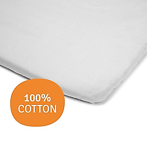 AeroMoov Fitted Sheet for Instant Travel Cot Bassinet