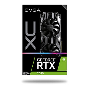 EVGA GeForce RTX 2080 XC GAMING, 8GB GDDR6, Dual HDB Fans & RGB LED Graphics Card 08G-P4-2182-KR (Renewed)