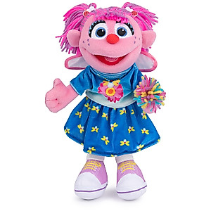 GUND Sesame Street Official Abby Cadabby Muppet Plush, Premium Plush Toy for Ages 1 & Up, Pink/Blue, 11”
