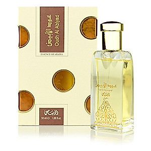 RASASI Oudh Al Abiyad for Men and Women (Unisex) EDP - Eau De Parfum 50ML (1.66 oz) | Royal Oud Bottle | Refreshing Cedarwood and Patchouli with Tangy Accord |Signature Dubai Perfumery