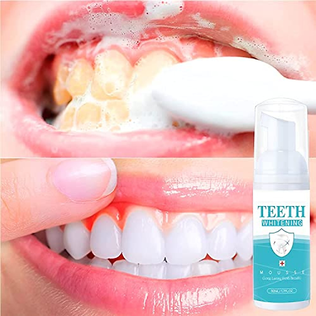Mouthwash, Calculus Removal, Whitening Saveuppro Whitening Mousse Foam Toothpaste Replacement Mouthwash