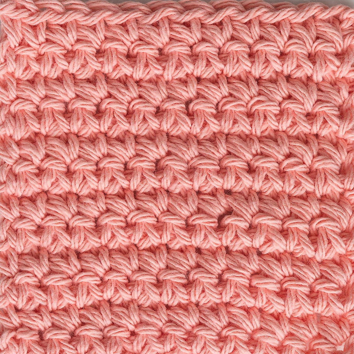 Lily SUGAR N CREAM SUPER SIZE Yarn, Coral Rose