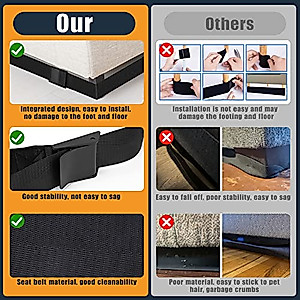 Toy Blocker for Under Couch, Under Bed Blocker for Pets,Adjustable Gap Bumper,Stop Things Sliding Under Sofa or Furniture,Compatible no damage to furniture, Easy to clean and Install(20Ft by 2 Inch)