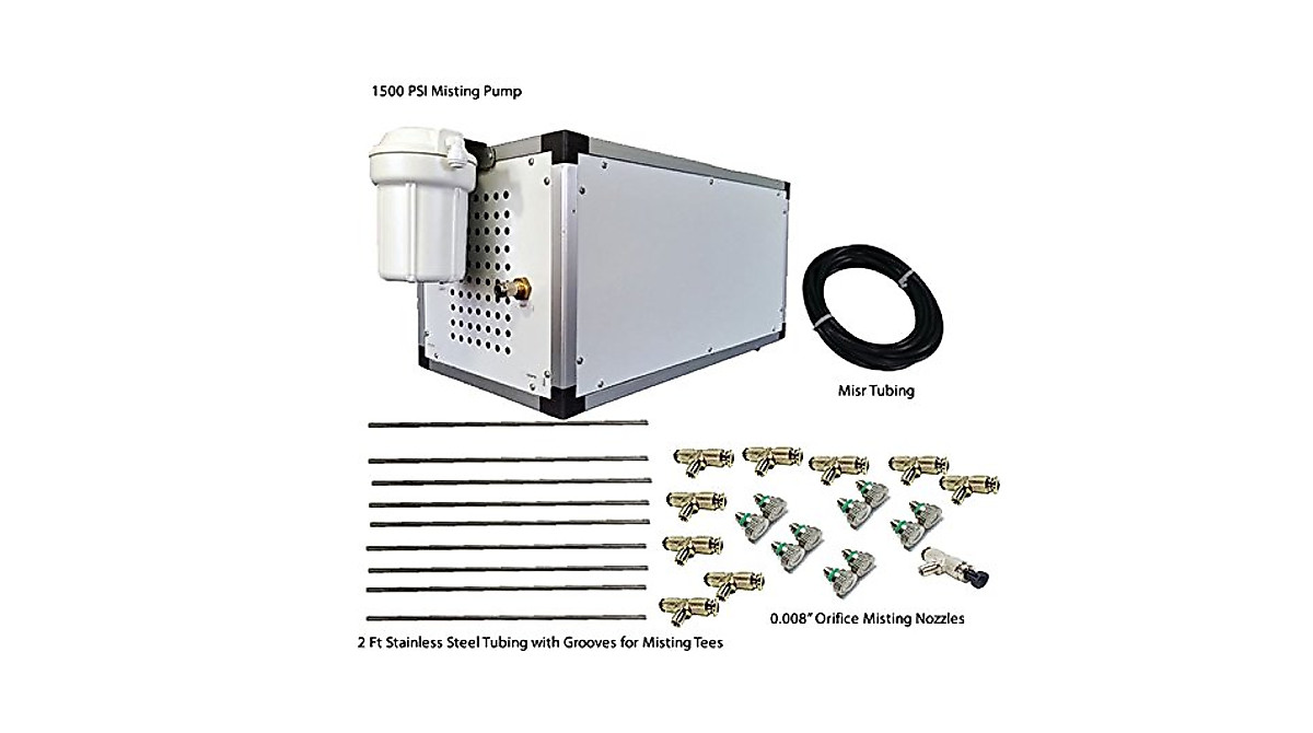 High Pressure Misting System - DIY Cooling Solution