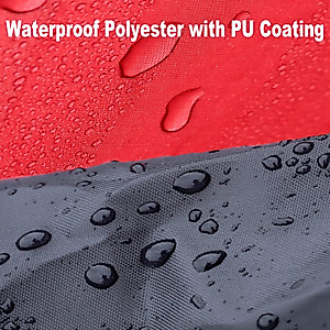 NEVERLAND Bike Covers Outdoor Storage Waterproof, Bicycle Cover for 1 Bike with Lock Hole Sun Rain Wind Dust Proof for Mountain Road Exercise Electric City Bike