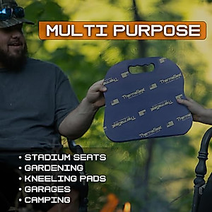 Northeast Products Therm-A-SEAT Sport Cushion Stadium Seat Pad, Navy Blue 13"x14"x.75"