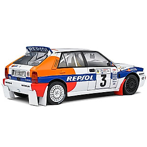 Lancia Delta HF Integrale #3 "Acropolis Rally (1993) "Competition Series 1/18 Diecast Model Car by Solido S1807802