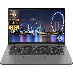 Lenovo 2023 Newest 14" FHD IdeaPad 3 Laptop, AMD Ryzen 7 5700U Processor Up to 4.3 GHz, 20GB RAM, 1TB SSD, AMD Radeon Graphics, Student & Business Laptop, Wi-Fi 6, Bluetooth, Gray, Windows 11 Home