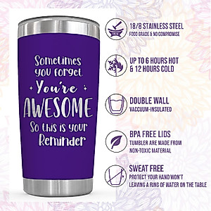 TEEZWONDER Gifts For Mom From Daughter Son - Mothers Day, Christmas, Valentines Day, Birthday Gifts For Mom, Mother Gifts, Mom Gifts Idea, First Mom, New Mom Gifts - Mom 20 Oz Laser Engraved Tumbler