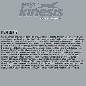 Dr. Tim's Senior Kinesis Premium Dog Food with Chicken 7+ for Senior Dogs 40 lb. Bag