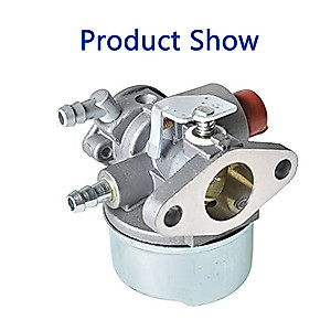 Silscvtt Carburetor Replacement for Tecumseh 640004 640014 640025 640025A 640025B OHH50 OHH55 OHH60 OHH65 5Hp 5.5Hp 6Hp 6.5Hp OHV Engine