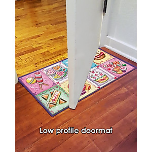 Toland Home Garden 800298 Granny's Goodies Bake Door Mat 18x30 Inch Sweets Outdoor Doormat for Entryway Indoor Entrance