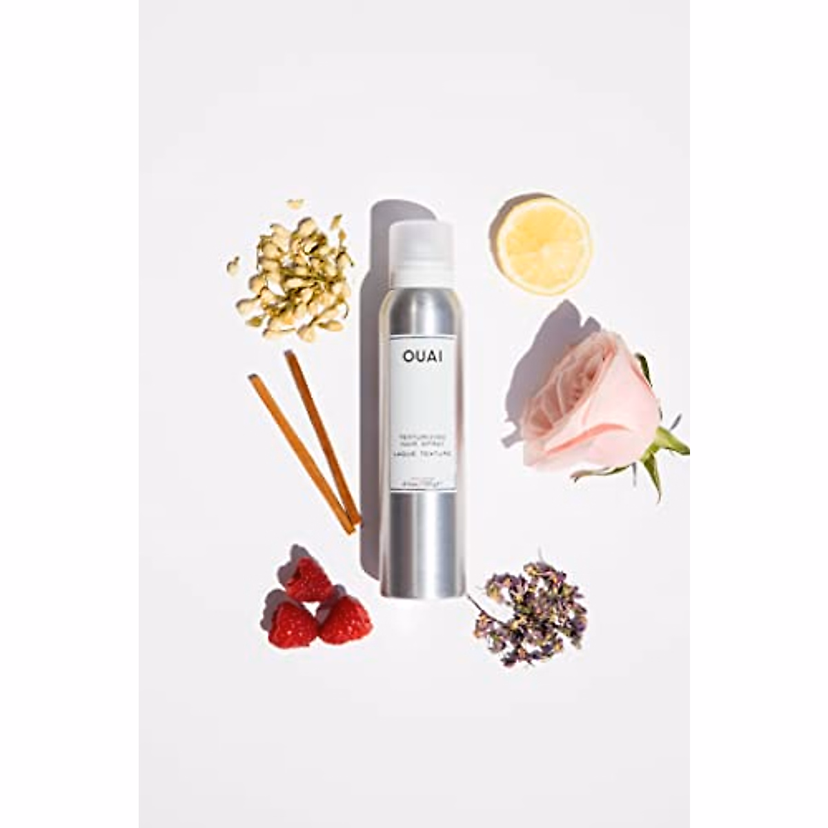 OUAI Texturizing Hair Spray. Add Texture and Volume While Absorbing Oil. Part Hair Spray, Part Dry Shampoo, the Spray Instantly Refreshes Hair. Free from Parabens and Sulfates (4.6 Oz)