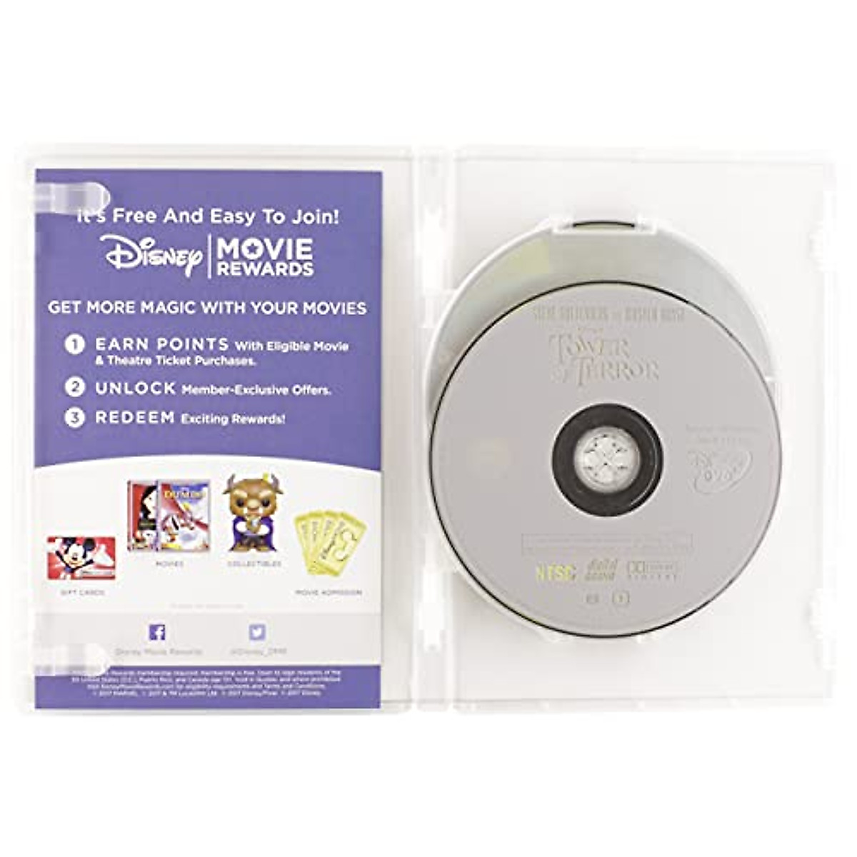 Disney 4-Movie Collection: Thrills and Chills (Haunted Mansion, Tower Of Terror, Mr. Toad's Wild Ride, Country Bears)