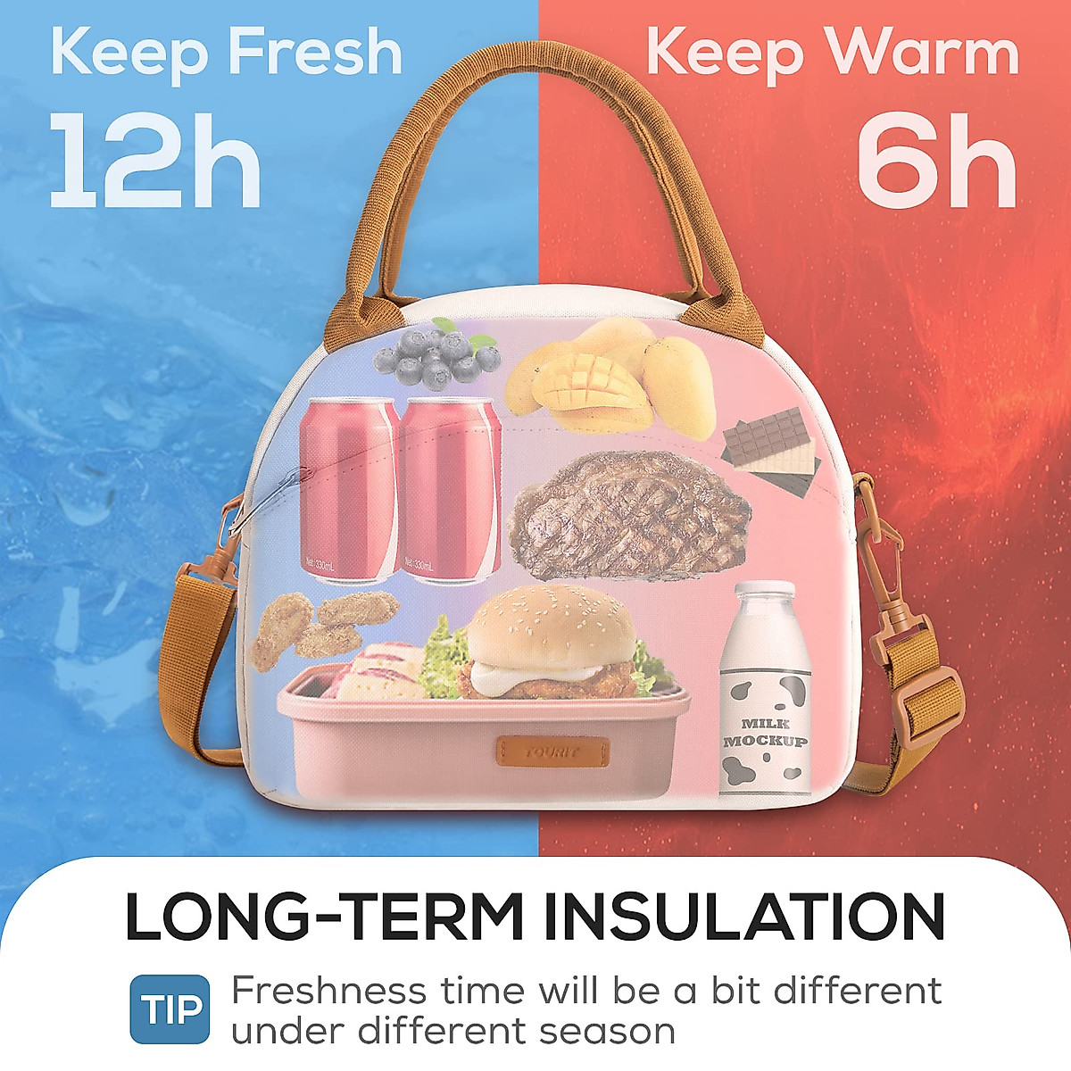 TOURIT Lunch Bags for Women Bargain Perfect Combination