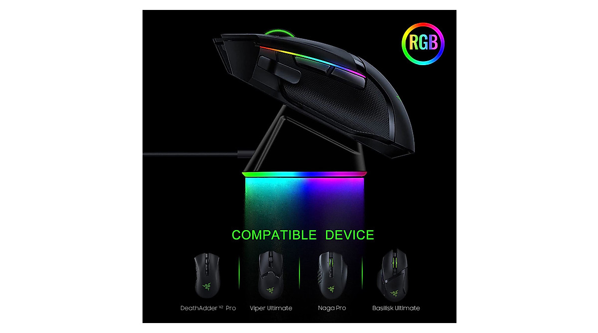 Mouse Charging Dock for Razer Wireless Mice | Effortless & Fast Charging