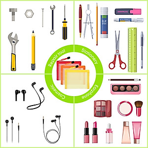 Jexine 24 Pcs Mini Zipper Mesh Bags Lipstick Cosmetic Accessories Organizer Nylon Makeup Zipper Pouch Small Cosmetic Bag for Purse Beauty Mesh Travel Bags for Women(Bright Color, 5 x 4 Inch)