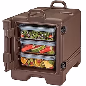 CAMBRO Insulated Food Pan Carrier - Hotbox for Catering & Transport - UPC300 Series (Brown)