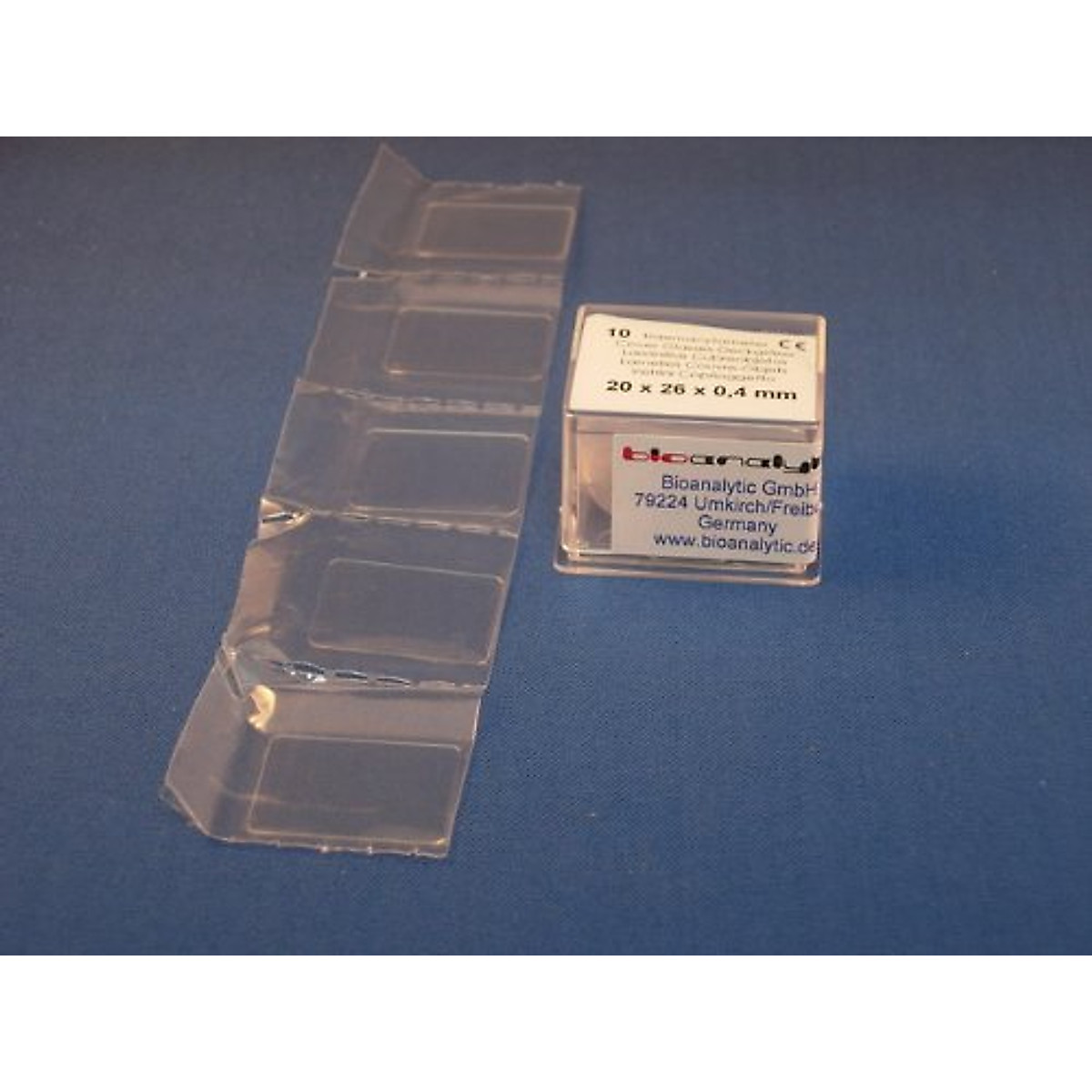 Hemacytometer Cover Slips 20x26, 10 Pack (10 per Pack)