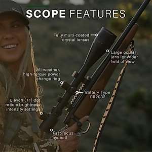 Mueller Optics 8.5-25×50 AO Long Range Target Scope (Silver)