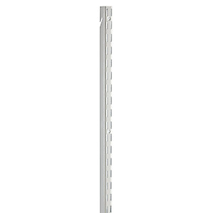 Rubbermaid Fast Track Upright, Hardware, 47.5", White, Durable, Ideal for Pantries, Linen Closets, Laundry Rooms, Utility Rooms