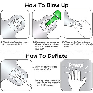 Cloud Balloons, 8 Pcs 30 Inch Mylar Foil Helium Large Cloud Balloons For Birthday Party Baby Shower Wedding Bridal Shower Blue White Themed Party Decorations Supplies