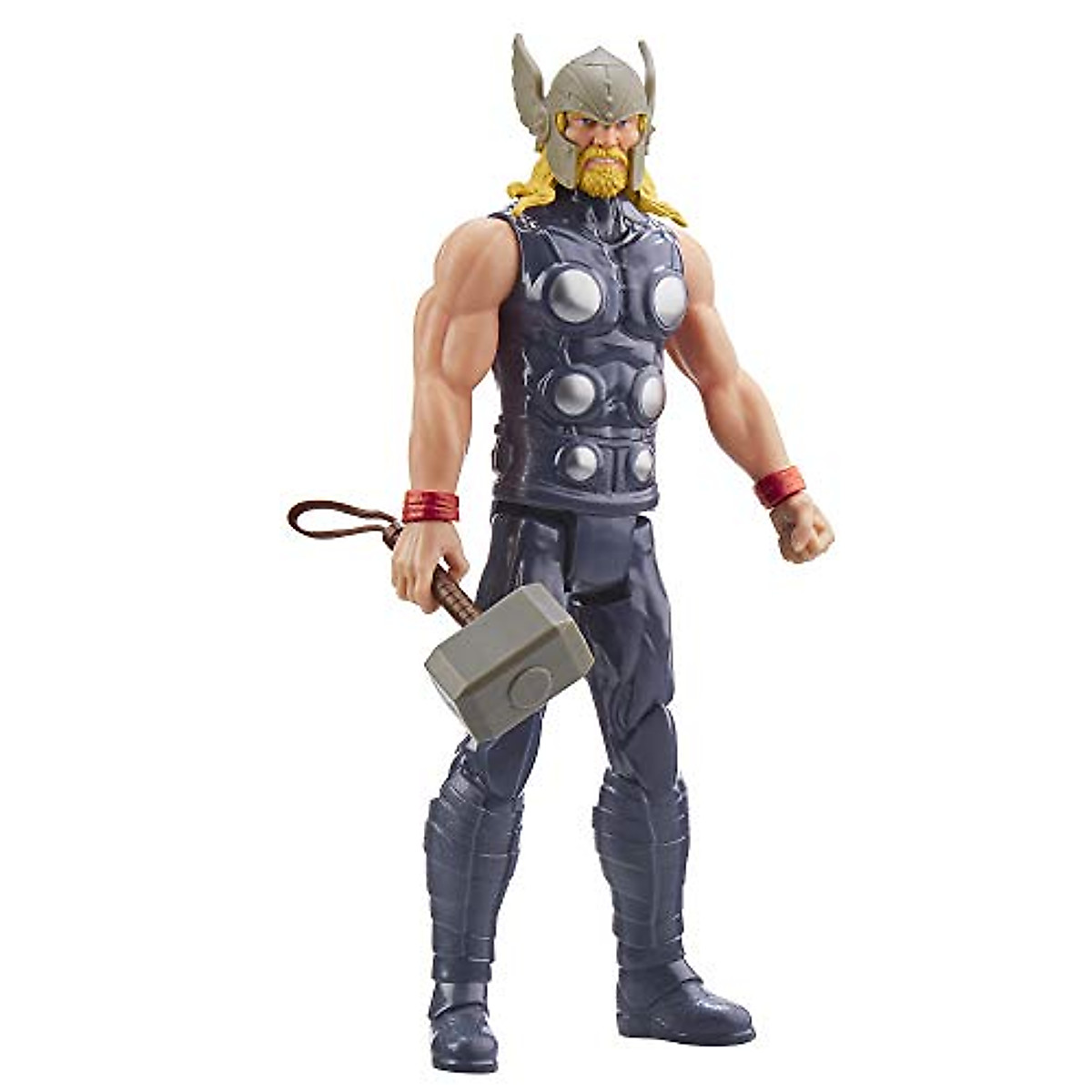 Avengers Marvel Titan Hero Series Blast Gear Thor Action Figure, 12" Toy, Inspired by The Marvel Universe, for Kids Ages 4 & Up