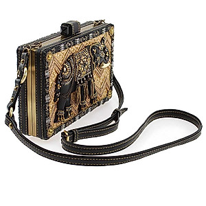 Mary Frances Elephant Temple Embellished Crossbody Handbag, Multi