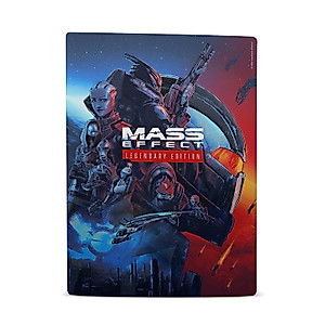 Head Case Designs Officially Licensed EA Bioware Mass Effect Key Art Legendary Graphics Vinyl Faceplate Gaming Skin Decal Compatible With Sony PlayStation 5 PS5 Digital Console & DualSense Controller