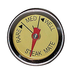SteakMate Color Coded Outdoor Grilling Steak Thermometers, Set of 6